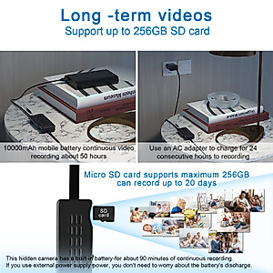 LIBREFLY Mini Hidden Camera WiFi Spy Camera HD 1080P Small DIY Module Nanny Cam for Home/Office Security