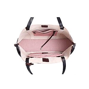 OLD TREND Genuine Leather Forest Island Tote | Spacious Handbag with Removable Inner Pouches (Rusty Red)