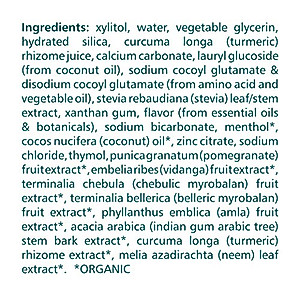 Himalaya Whitening Antiplaque Toothpaste with Turmeric + Coconut Oil for Brighter Teeth, 4 oz