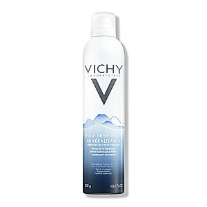Vichy Laboratories Mineralizing Thermal Water, Hydrating Mineral Rich Facial Spray with Antioxidants to Soothe and Protect Skin, 10.1 Fl Oz (Pack of 1)