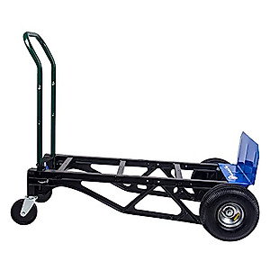 American Lifting 700 lb Capacity Ultra Lightweight Super Strong Nylon Convertible Hand Truck & Dolly