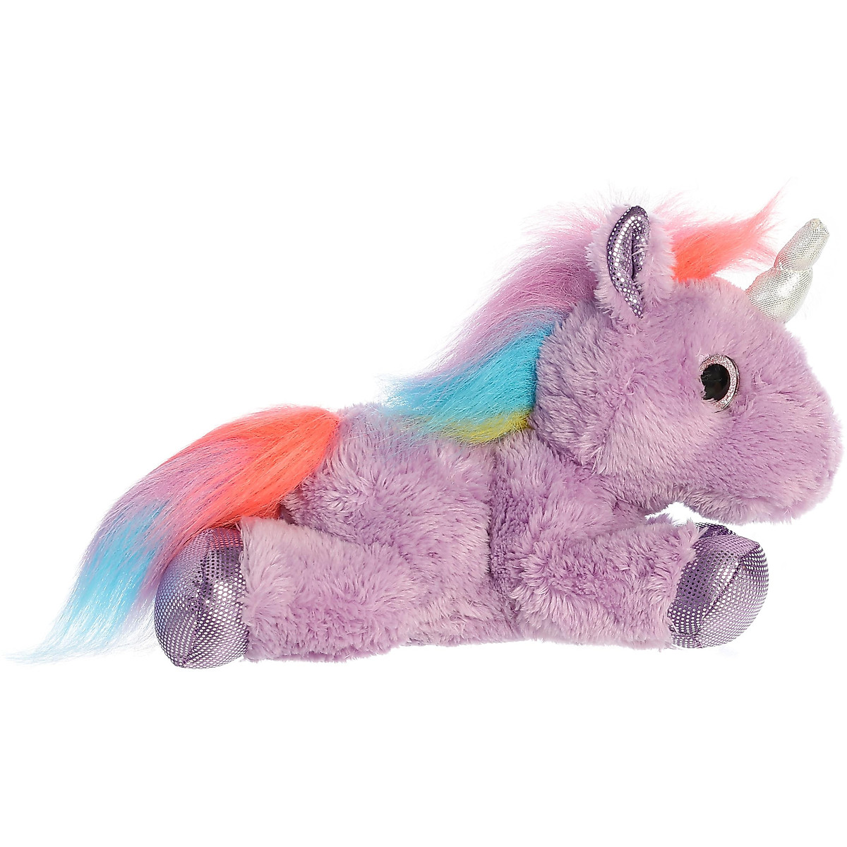 Aurora® Enchanting Sparkle Tales™ Electra Unicorn™ Stuffed Animal - Magical Adventures - Endless Play - Purple 12 Inches