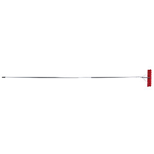 Extreme Max 5600.3288 Poly Roof Rake - 21' Reach with 23" Blade,Red