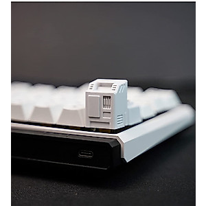 Custom keycaps for Esc Key and Tab Key, Mag.ne.tic and Light-Transmission Design, fits Most Keyboards Especially 60% Mechanical Gaming Keyboard