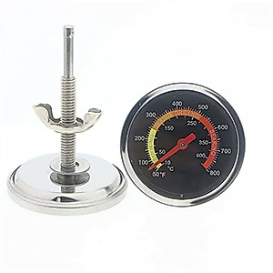 HomeSoGood Barbecue Grill Thermometer Garden Grill Temperature Gauge Outdoor Picnic Food Temp Dial Display