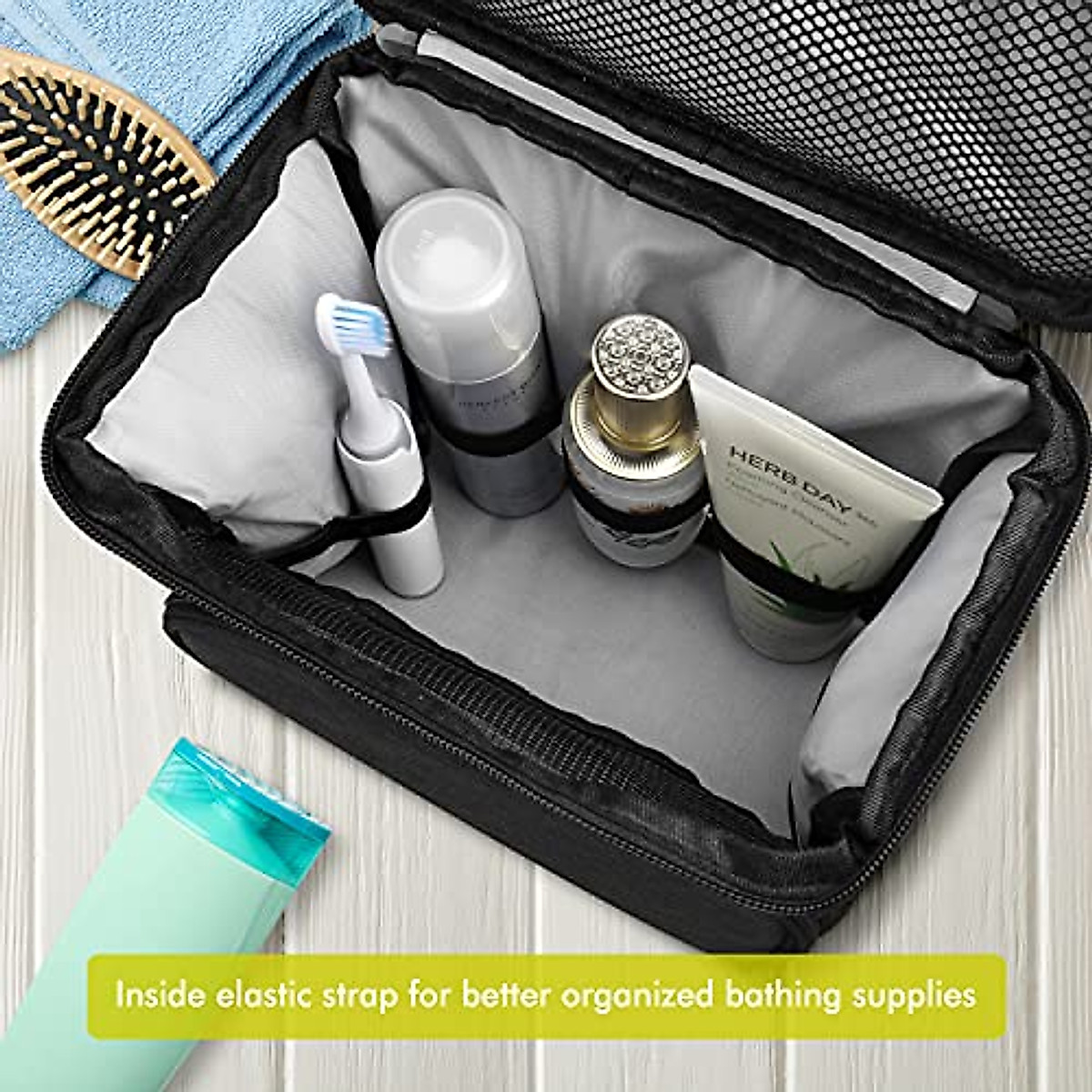 2022 NEW Shower Caddy Dorm - for Full Size Bottle & Quick Dry - Portable Shower Tote Bag Men Women,Camp,Travel,Bath,Gym - College Dorm Room Essensial Boys Girls