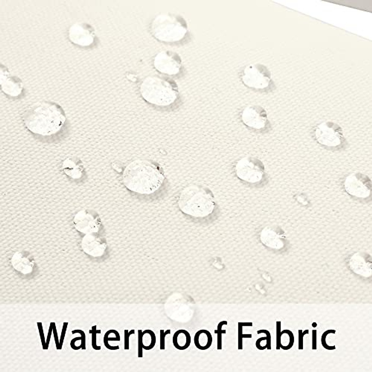 Enipate Outdoor Chaise Lounge Head Pillow, Pack of 2 Water Resistant Headrest Pillows with Elastic Band for Pool Patio Chairs