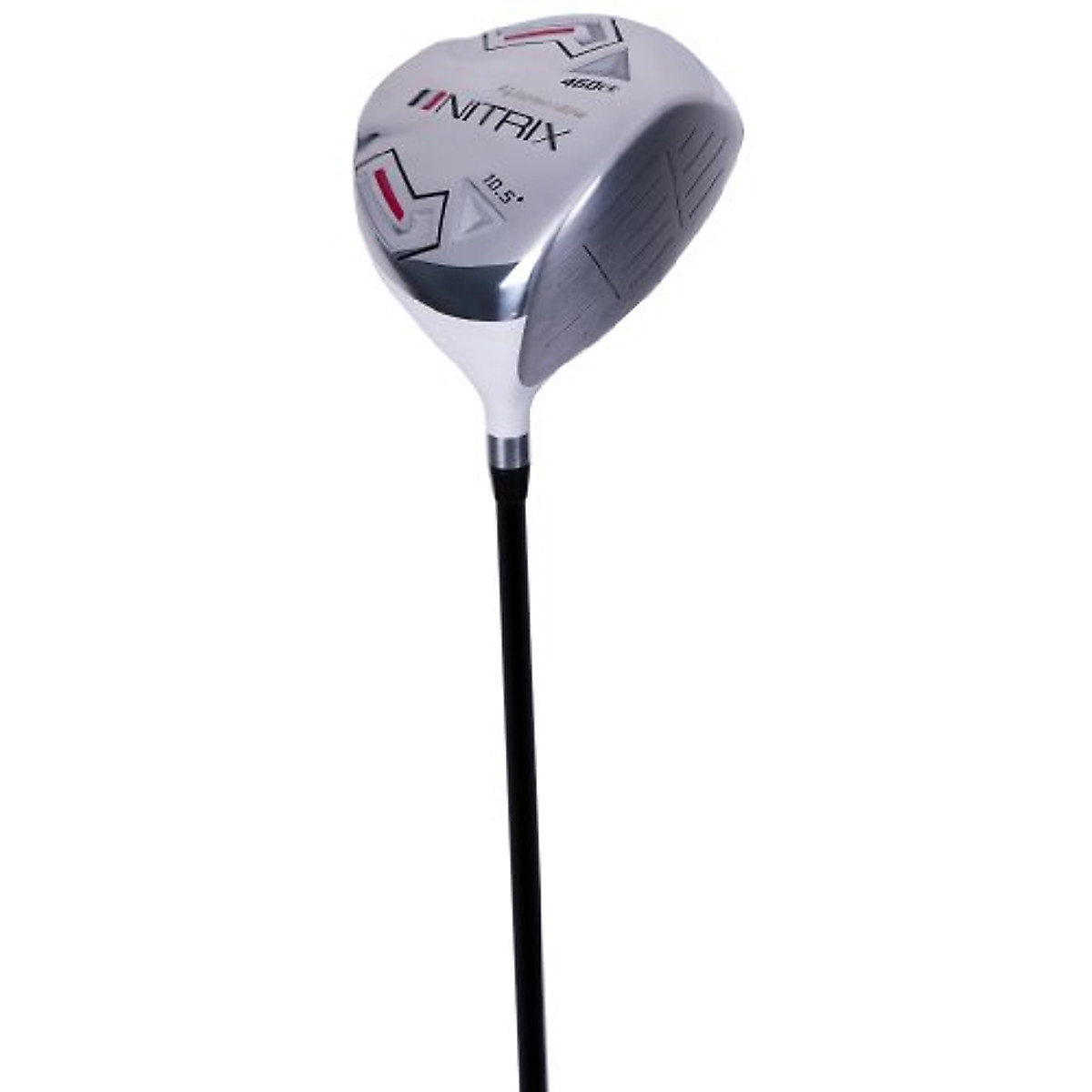 Pinemeadow Golf Men's Nitrix Pro Set Driver, 3 Wood, Hybrid, 6/7-PW Irons, Putter Bag (Right Hand, Graphite/Steel, Regular)