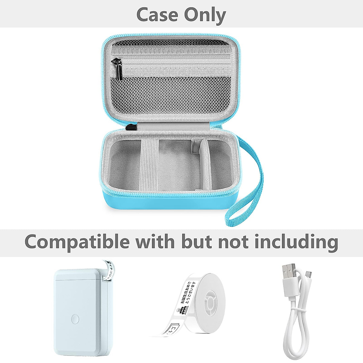 Leayjeen Kids Camera Case Compatible with PURULU/ZMKHJJG/Acuvar/ARNSSIEN Kids Digital Camera with Flip Lens, HD Digital Video Cameras(Case Only)