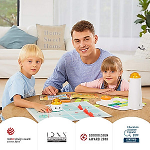 Matatalab Pro Set Coding Robot for Kids Ages 4+, STEM Educational Toy for Kids, Entry-Level Programming DIY Mechanical Building Blocks Robot, Learn to Code with Game