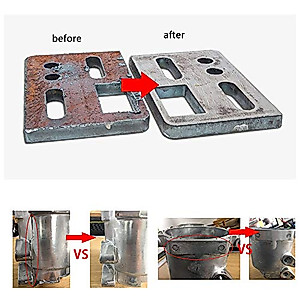 OSFTBVT 6" Bench Wire Wheel Brush | Coarse Crimped Steel Wire 0.012" with 5/8" Arbor for Bench Grinder - 1pack