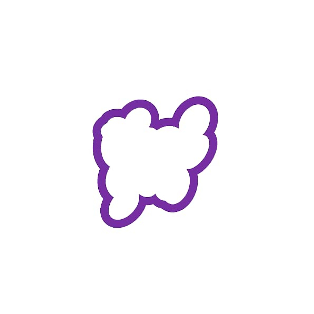 Thank You Word Cookie Cutter With Stencil