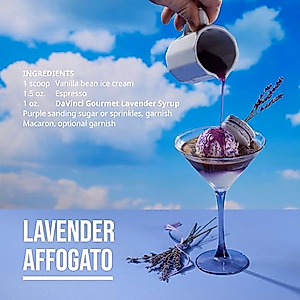DaVinci Gourmet Lavender Syrup, 25.4 Fluid Ounces (Pack of 1)
