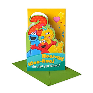 American Greetings 2nd Birthday Card (Sesame Street)