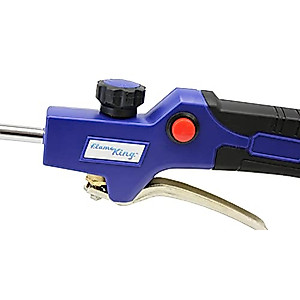 Flame King Propane Torch Kit Heavy Duty Weed Burner, 340,000 BTU with Battery Operated Igniter (Self Igniting), with 6 ft Hose Regulator Assembly