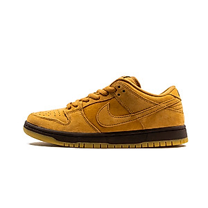 Nike Men's Dunk Low Pro Wheat Mocha, Flax/Flax/Flax/Baroque Brown, 10.5