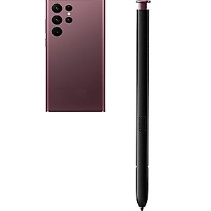 Galaxy S22 Ultra Pen Replacement for Samsung Galaxy S22 Ultra 5G S Pen Stylus Pen (WithoutBluetooth)(Burgundy)