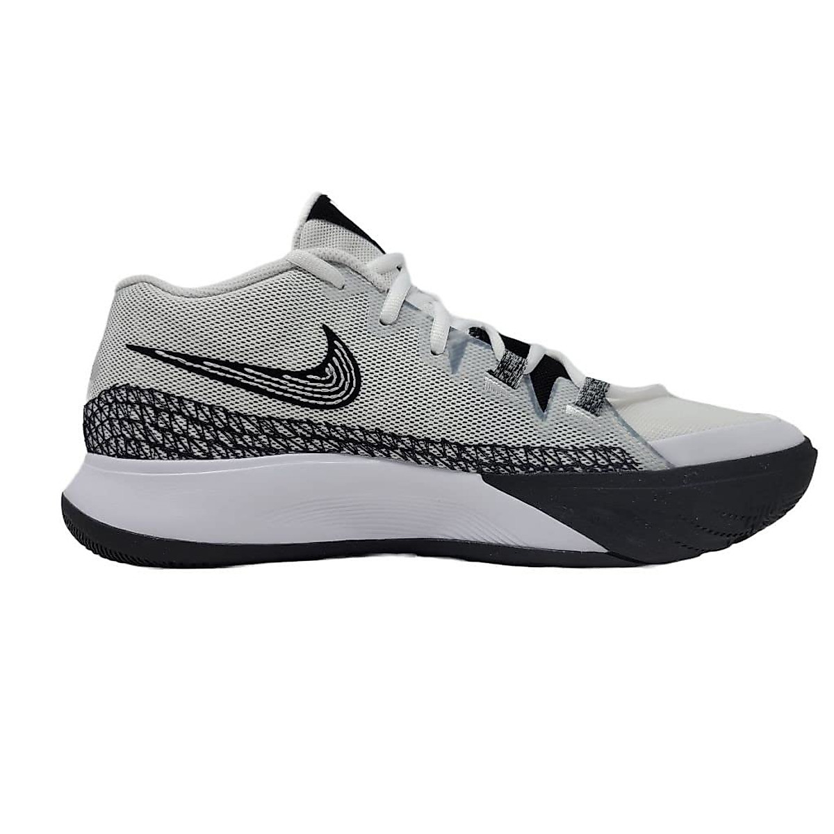 Nike Men's Kyrie Flytrap VI Basketball Shoes, White/Black-White, 9.5 M US