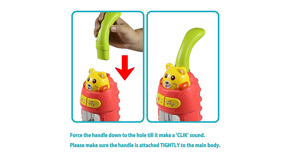 SUPERHIGH Kids Vacuum Cleaner Toy - Fun for Ages 3-6
