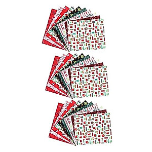 NOLITOY 30 Pcs Vintage Fabric Quilting Fabric Cotton Fabric Patchwork Colored Cotton Fabric Craft Cotton Fabric Square Floral Fabric Cloth PVC Table Cloths European and American Headband