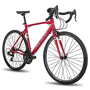 HH HILAND Adult Road Bike 700c Racing Bike with 14 Speeds, Aluminum Frame, Caliper Brake, City Commuter Bicycle for Women Men