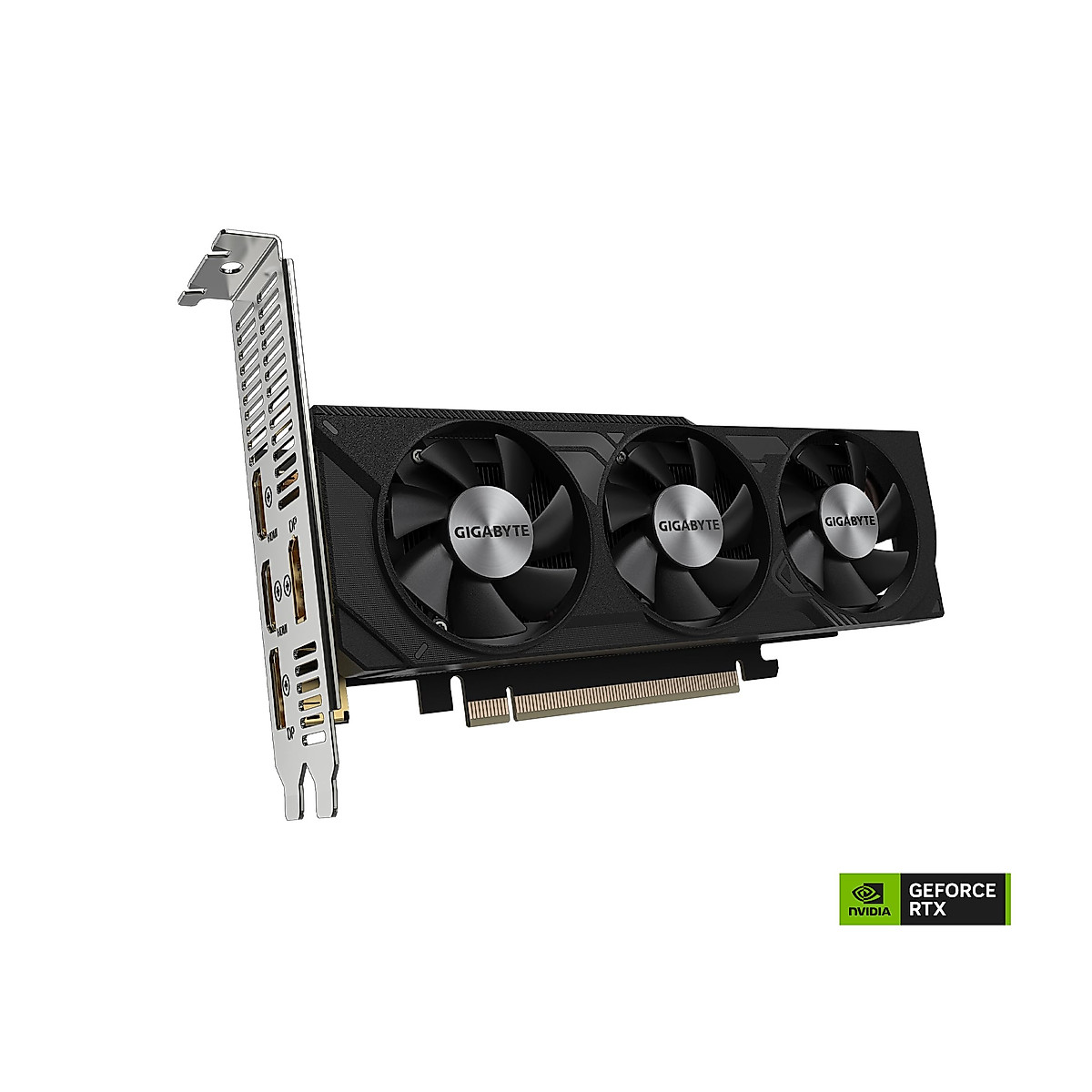 GIGABYTE GeForce RTX 4060 OC Low Profile 8G Graphics Card, 3X WINDFORCE Fans, 8GB 128-bit GDDR6, GV-N4060OC-8GL Video Card