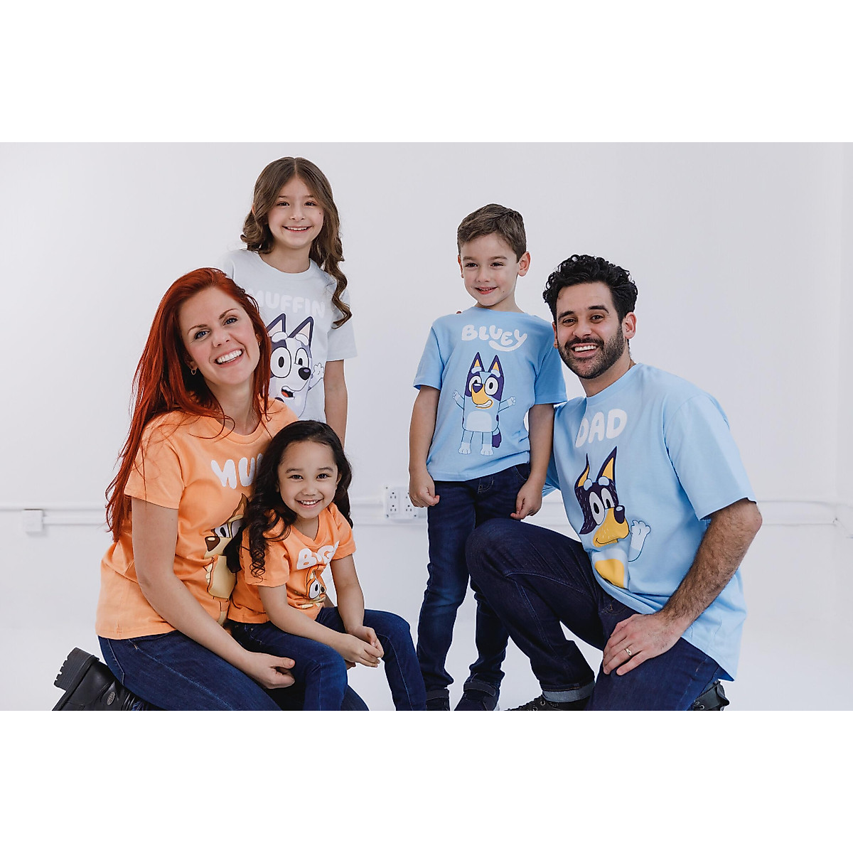 Bluey Mum Adult Womens Graphic T-Shirt Chilli Large