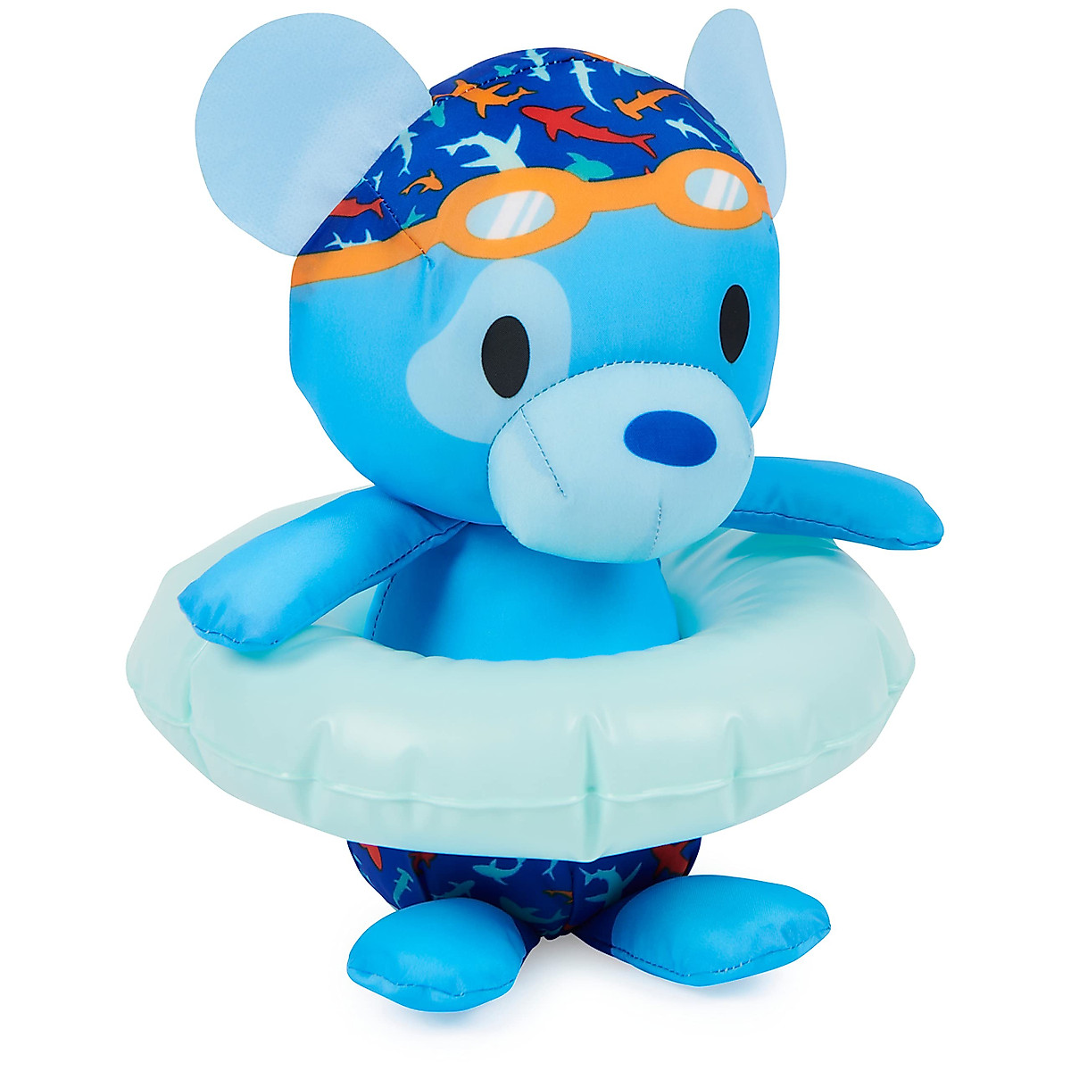 Swimways Huggable Floating Water Stuffed Animal, Bath Toys and Pool Party Favors 2-Pack for Kids Ages 1+, Blue and Purple