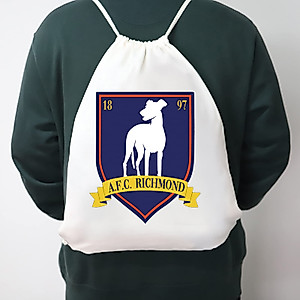 TOBGBE TV Show Gift TV Show Characters Inspired Drawstring Backpack Funny Gift TV Show Merchandise Soccer Football Lover Bag (AFC DB)