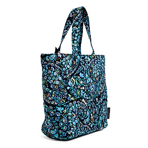 Vera Bradley Women's Cotton Lunch Tote Lunch Box, Dreamer Paisley - Recycled Cotton, One Size