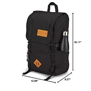 JanSport Hatchet Travel Backpack - 15 Inch Laptop Bag Designed for Urban Exploration, Black