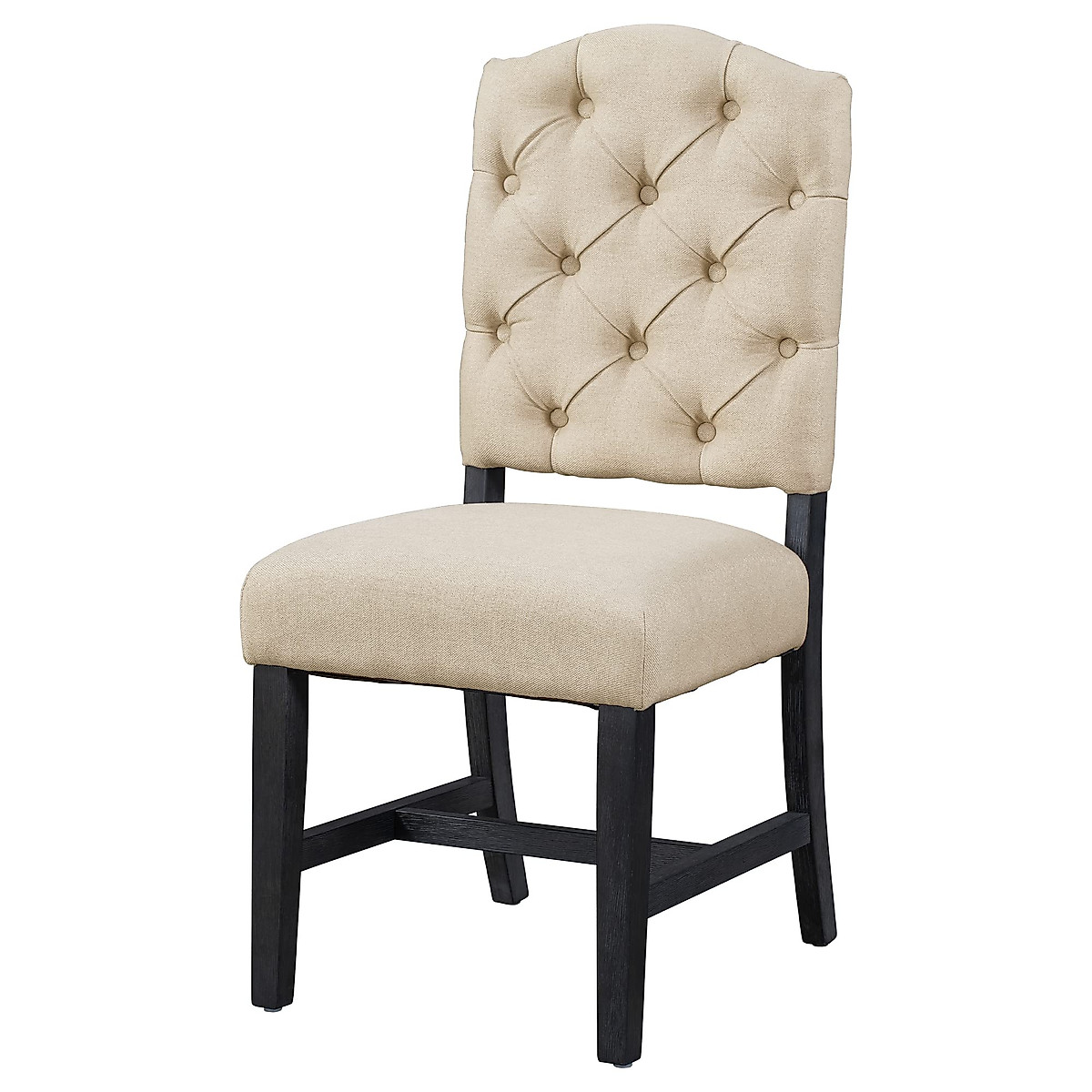 LUMISOL Wooden Extendable Round Dining Table and Chairs Set for 4-6 Persons Farmhouse 5 Piece Kitchen Table Set for Saving Space, Espresso Round