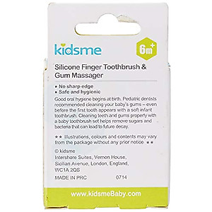 Kidsme Silicone Finger Toothbrush and Massager