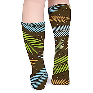 Custom-Stockings Knee-high Stockings-Stocking Stuffers-for Men - Family Boyfriend Unisex Socks for Men Women Adults