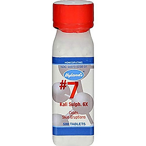 Hyland's Kali Sulph (Potasium Sulphate) 6X Tabs, 500 ct