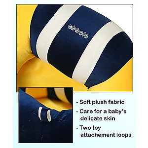 Obbolo Baby Support Seat for Sitting Up, Baby Cute Sofa Chair Pillow for 3-36 Months Infants, Comfy Plush Stable Newborn Chair Gift