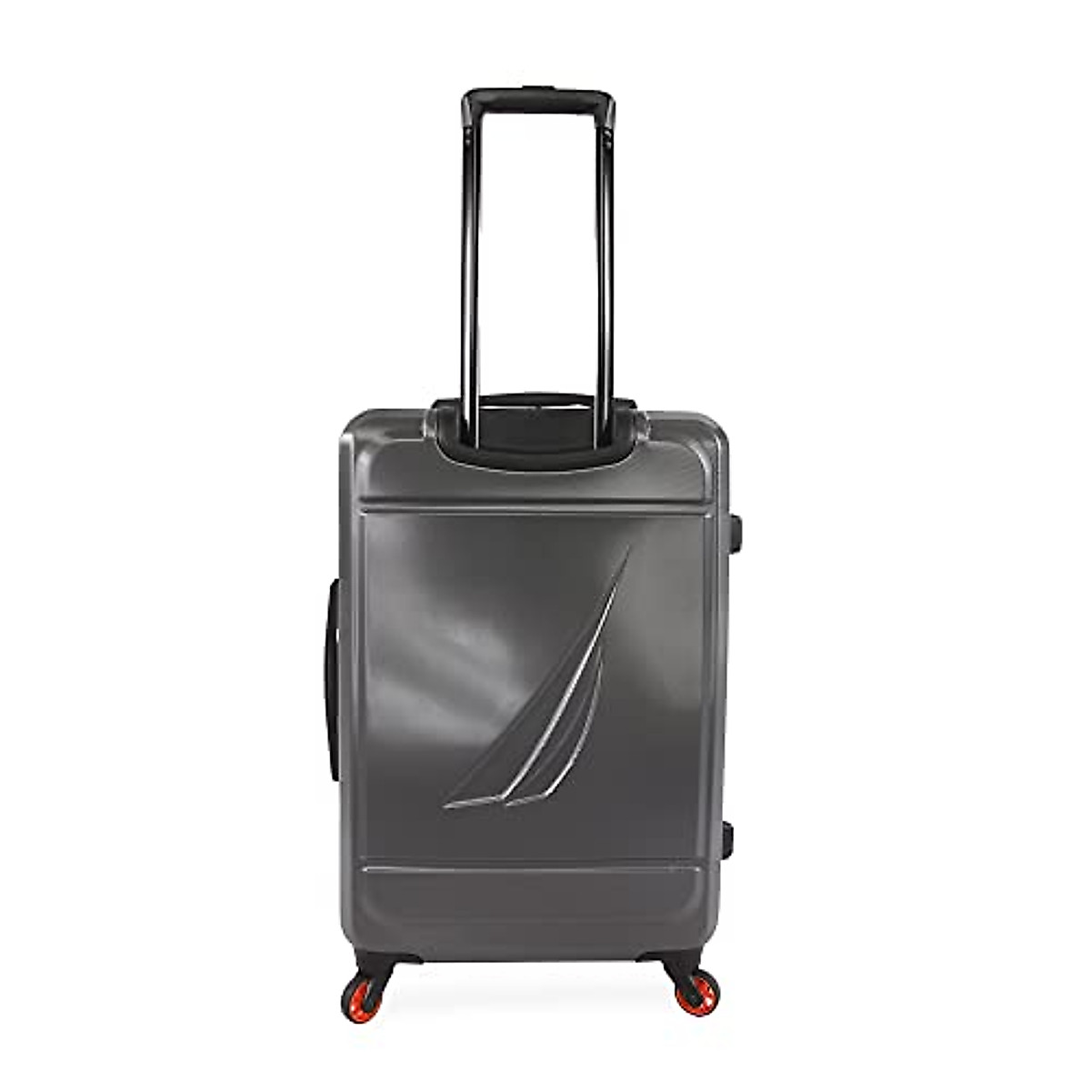 Nautica Roadie 3pc Hardside Luggage Set, Grey/Orange