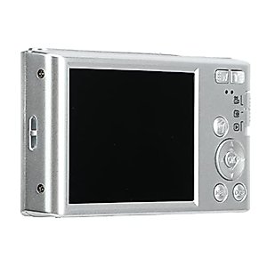 16X Digital Zoom Camera, 2.8in LCD Screen, 4K 44MP Anti Shake High Resolution HD Camera, Built in Fill Light, USB Rechargeable and Data Transferable (Silver)