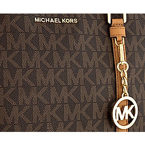 Michael Kors Large Sady Carryall Shoulder bag (Brown Pvc)