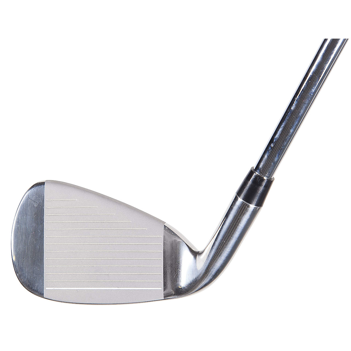 PGX Single Length Iron Set, 5-PW + AW (7 Clubs), Silver and Black