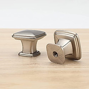 homdiy 30Pack Cabinet Knobs Brushed Nickel Knobs Drawer Knobs - LS8791SNB Kitchen Knobs Brushed Nickel Cabinet Door Knobs, 30 Pack Cabinet Door Knobs