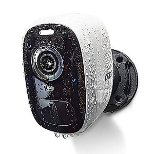 DCT Wireless WiFi Security Camera for Outdoor/Home Battery Powered, 2K Video/Color Night Vision/AI Motion Detection, Siren Alarm and Spotlight, 2-Way Audio, Waterproof, SD/Cloud