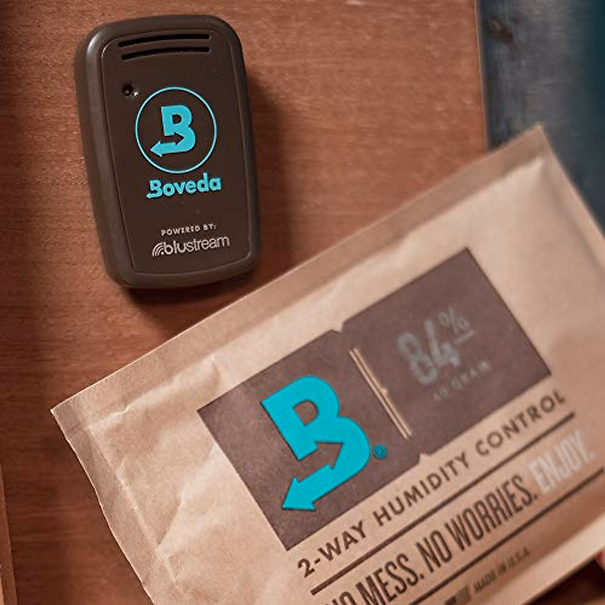 Boveda 84% Two-Way Humidity Control Pack For Seasoning – Season Wood Containers – Size 60 – Single – Individually Wrapped Seasoning Packet