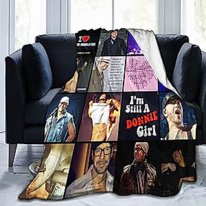Blankets Donnie Wahlberg Soft and Comfortable Bed Blankets Bedding Micro-Pile Wool Blankets Room Decoration Carpets Living Room Sofas Throw Blankets