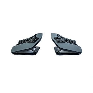 KINESIS Advantage360 Professional Split Ergonomic Keyboard - Bluetooth | Mechanical Switches | Fully Programmable Open Source | Contoured Shape | Adjustable Tenting | Backlit