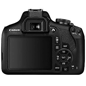Canon EOS 2000D (Rebel T7) DSLR Camera w/Canon EF-S 18-55mm F/3.5-5.6 III Zoom Lens + Case + 64GB SD Card + Spare Battery (14pc Bundle)