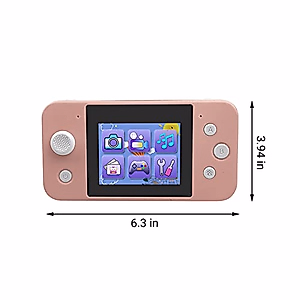 New 1080P Digital Camera for Kids Front 20MP Children's Camera with 2.4in Screen Eye Protection for Boys & Girls Rechargeable Electronic Camera with Easy Game High-Capacity 500mAh