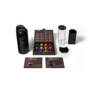 Nespresso Vertuo Plus Coffee and Espresso Machine by De'Longhi,8 oz, Ink Black