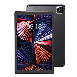 Septpenta 10.1 Inch Tablet with Deca Core CPU Processor, Dual Anti Blue Light, C Type Port Charging, Dual Sim Dual Standby, Multi Language Support for Movies, Videos and Games(USA)