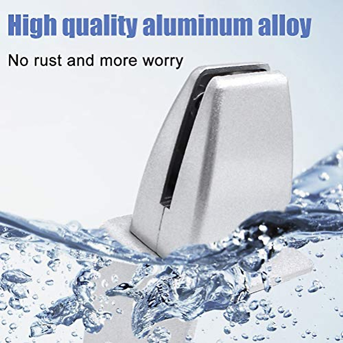 Hidyliu Desk Partition Clamp 2 Pack Partition Desk Mount Office Partition Clip, Office Partition Privacy Screen for Students Call Centers Offices Libraries Classrooms(silver)